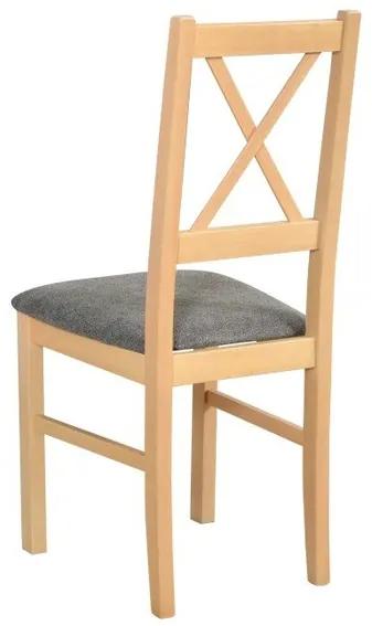Drewmix jídelní židle NILO 10 dřevo: kaštan, potahový materiál: látka s doplatkem