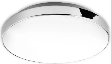 Stropní LED svítidlo BRILONER průměr 28,5cm 13W bílé-chrom 3351016
