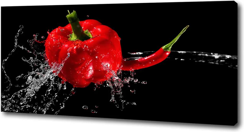 Foto obraz canvas Červené papriky