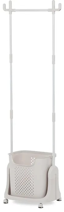 Autronic Věšák s košem na prádlo GD-186 BGE Barva: Bílá