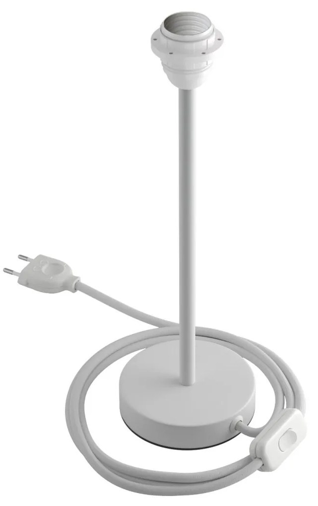 creative cables Kovová stolní lampa Alzaluce pro stínidlo Velikost: 15 cm, Barva: Matná měď