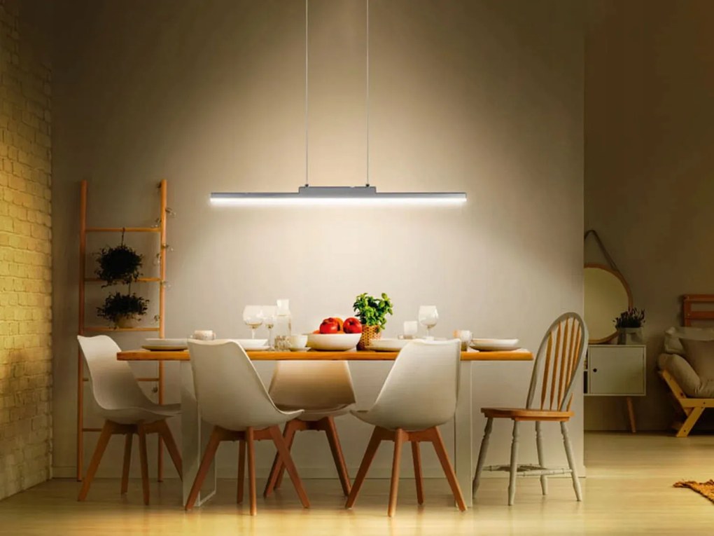 Závěsná lampa Livarno Home s Led zdrojem a stmívačem 84 cm