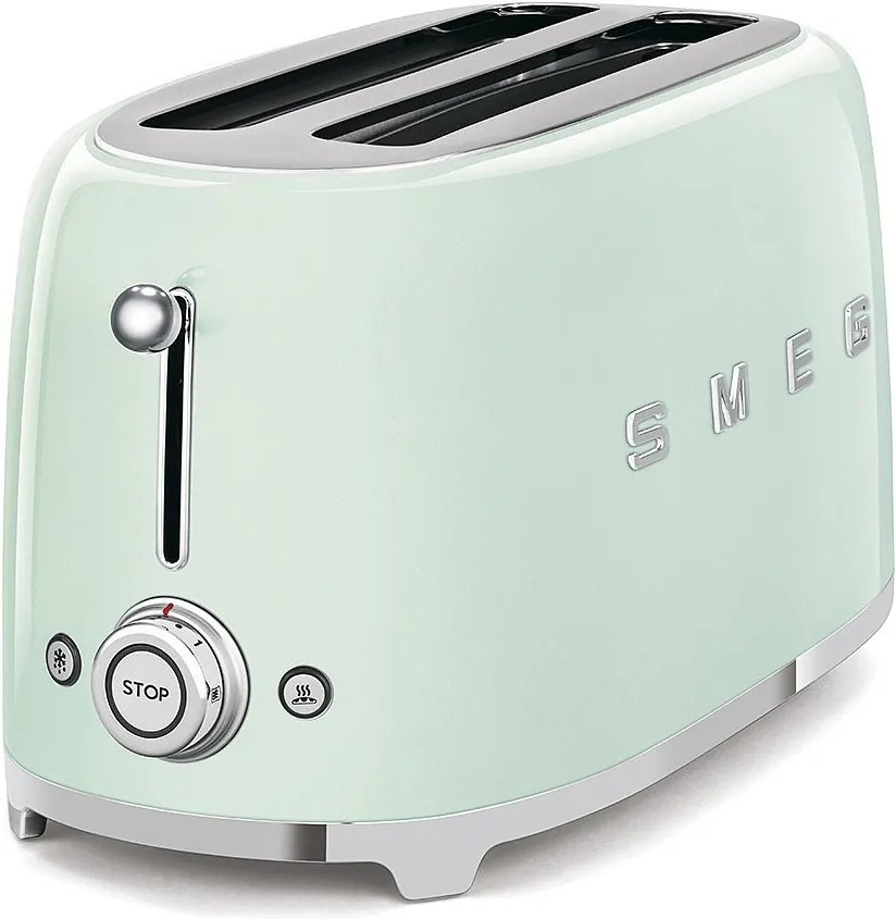 Toustovač Smeg 50´s Retro Style TSF02, 4x2, pastelově zelený