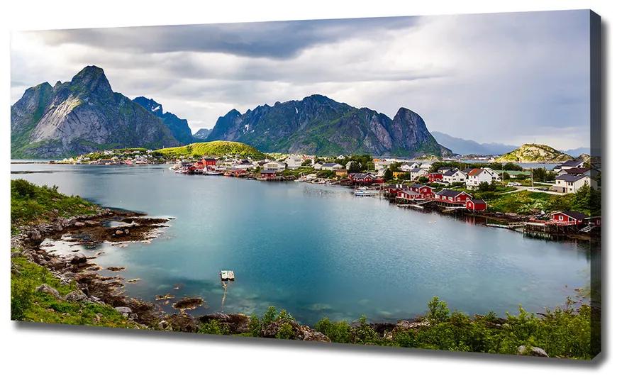 Wallmuralia Moderní fotoobraz canvas na rámu Lofoty v Norsku 120x60 cm