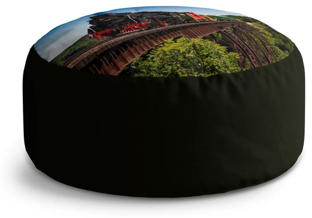 Sablio Taburet Circle Vlak na mostě: 38x48 cm
