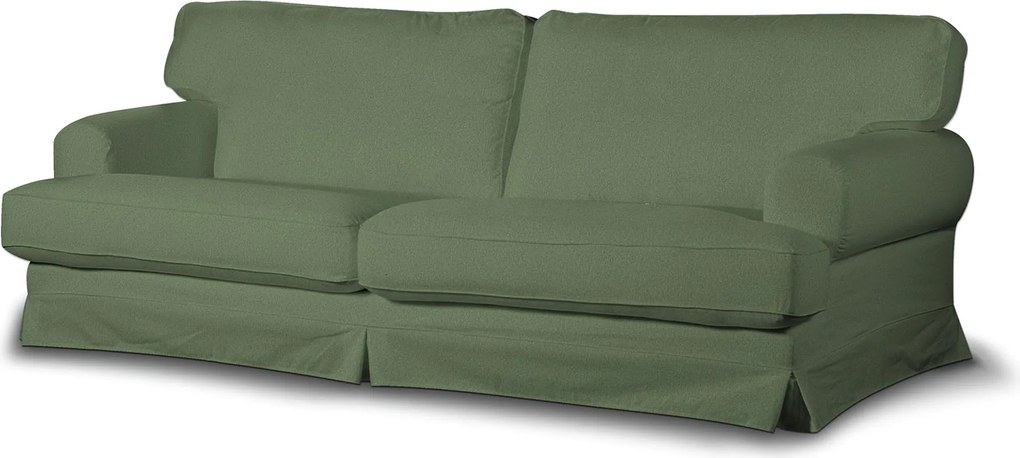 Potah na pohovku IKEA Ekeskog rozkládací barva zelená látka pletený vzor