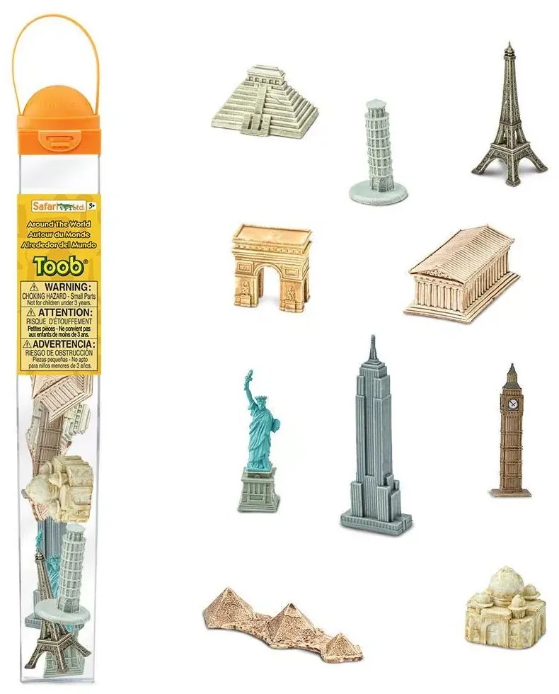 Vzdělávací sada safari ltd. tuba - stavby světa