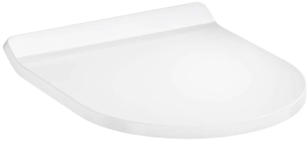 Hansgrohe EluPura S - WC sedátko, SoftClose, Slim, bílá 60200450