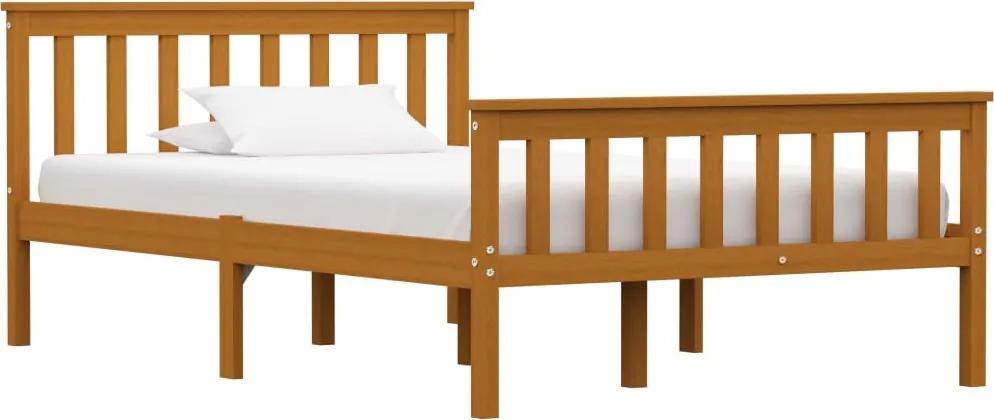 vidaXL Rám postele masivní borovice 120 x 200 cm [283216] Barva: Světlé dřevo
