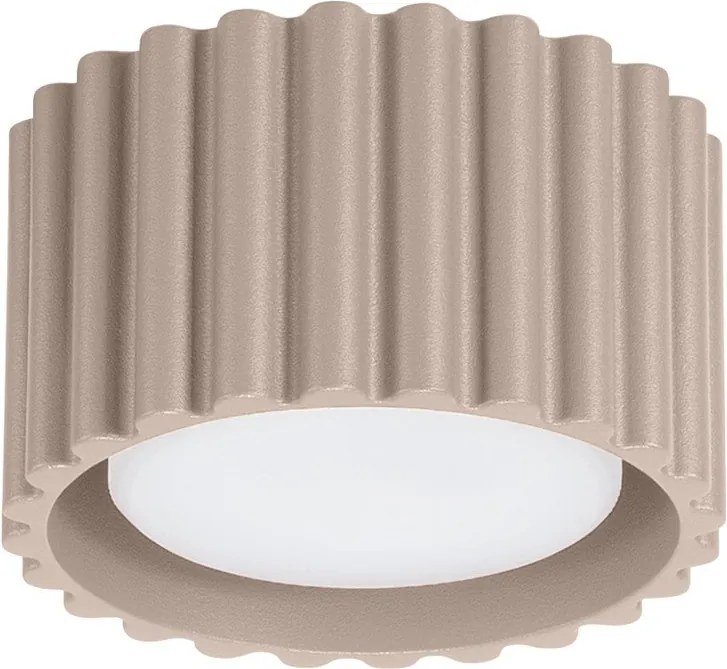 Taupe kovové bodové svítidlo ø 10 cm Zora – Sollux