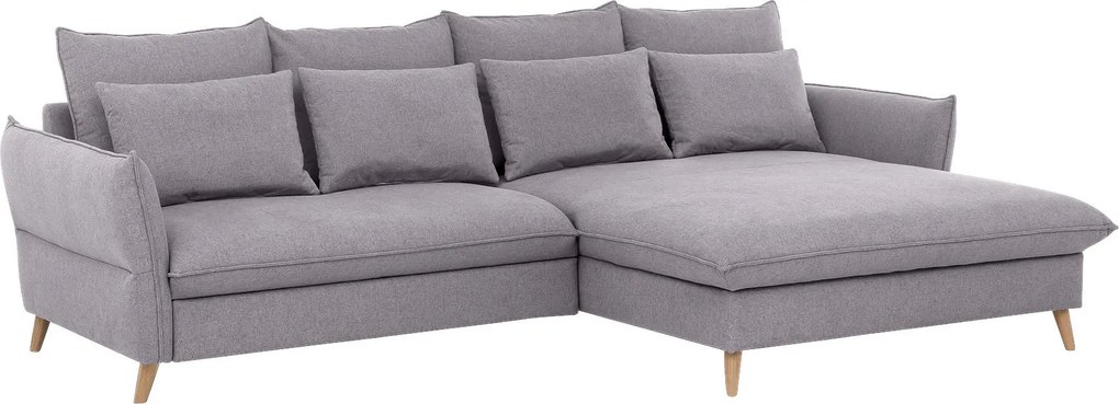 XXXLutz ROHOVÁ SEDAČKA, textil, světle šedá MID.YOU - Sedací soupravy - 000694006703