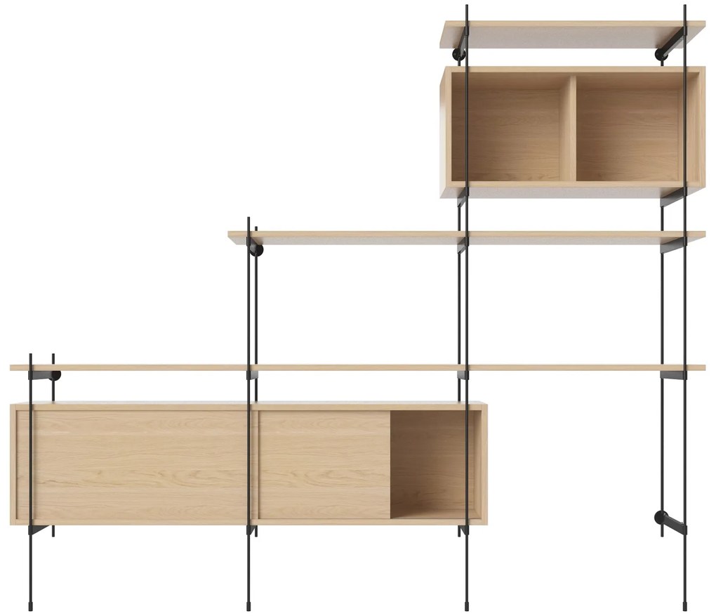 Bolia designové knihovny ROD Shelf 07