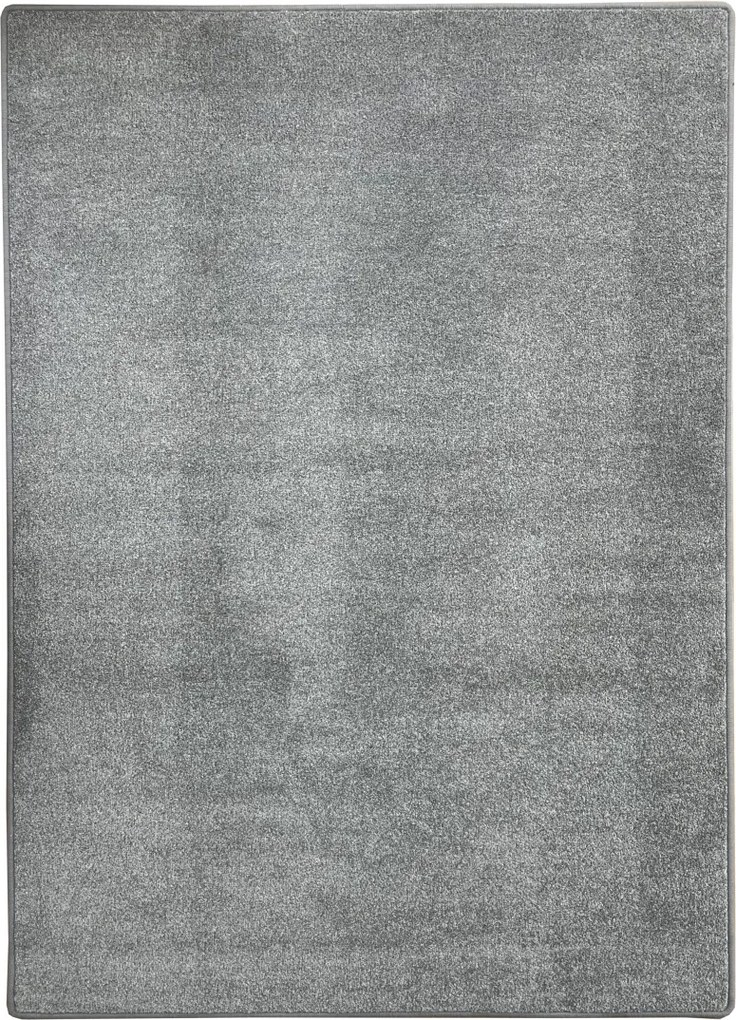 Vopi, Kusový koberec Messina šedá, 50x80, šedá, ložnice
