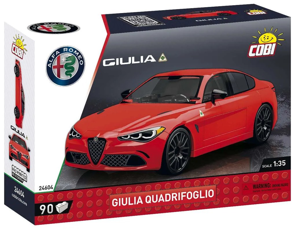 Cobi 24604 alfa romeo giulia quadrifoglio