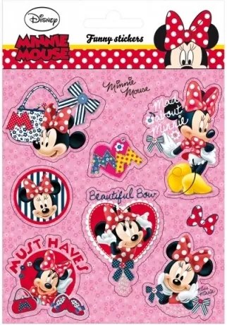 DERFORM Samolepky Minnie Mouse Funny