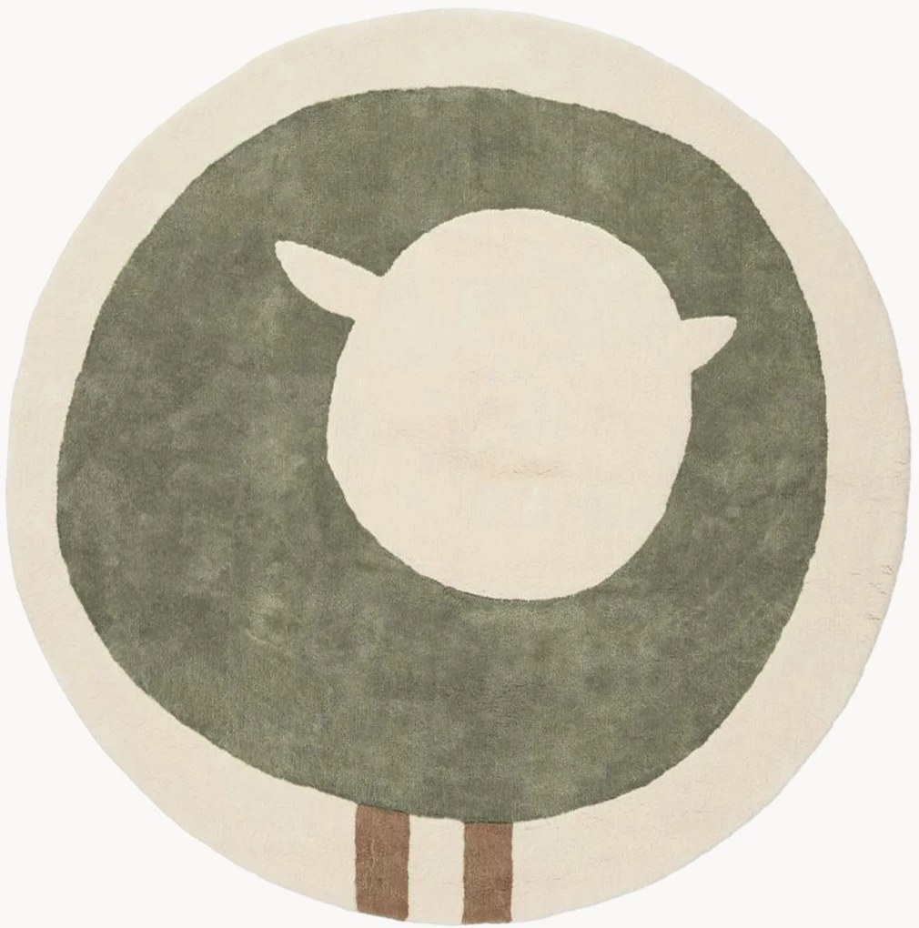 Ručně všívaný dětský koberec Sheep