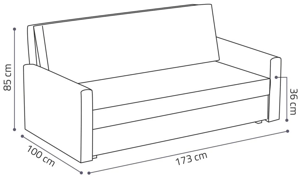 FN pohovka-Vivian-Lux-IV-Soft šedá