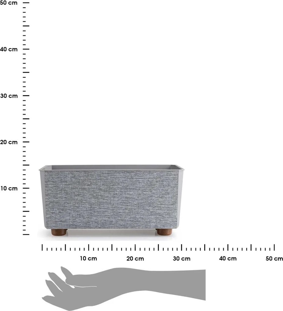 Truhlík s nožičkami Salvia 28,5x17 cm - výběr z 8 provedení