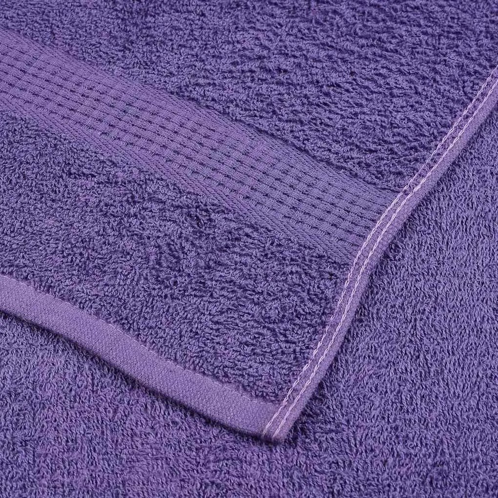 Saunové osušky FROGN 4 ks fialové 80x200 cm 360 g/m² 136888