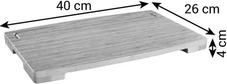 TESCOMA Krájecí deska AZZA 40 x 26 cm