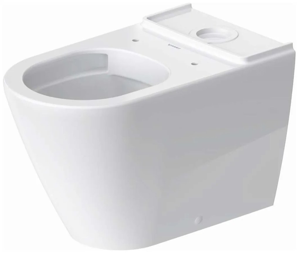 Duravit D-Neo - WC kombi mísa, Vario odpad, Rimless, HygieneGlaze, bílá 2002092000