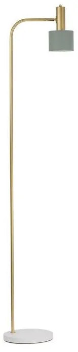 Nova Luce Stojací lampa PAZ zlatý kov, E27 1x12W Barva: Bílá