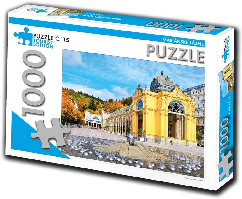 Tourist edition puzzle mariánské lázně 1000 dílků (č.15)
