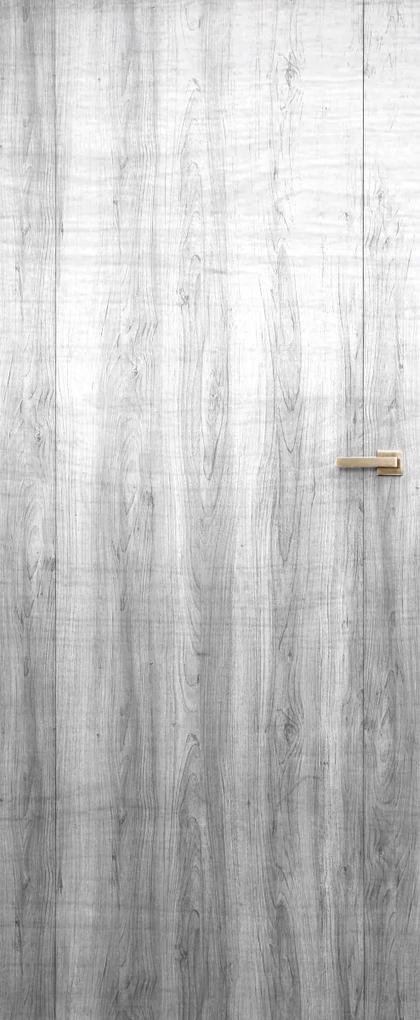 posuvné interiérové dveře do pouzdra LEON plné Průchozí rozměr: 70 x 197 cm, Orientace dveří: Levé dveře, Dekor: Dub šedý