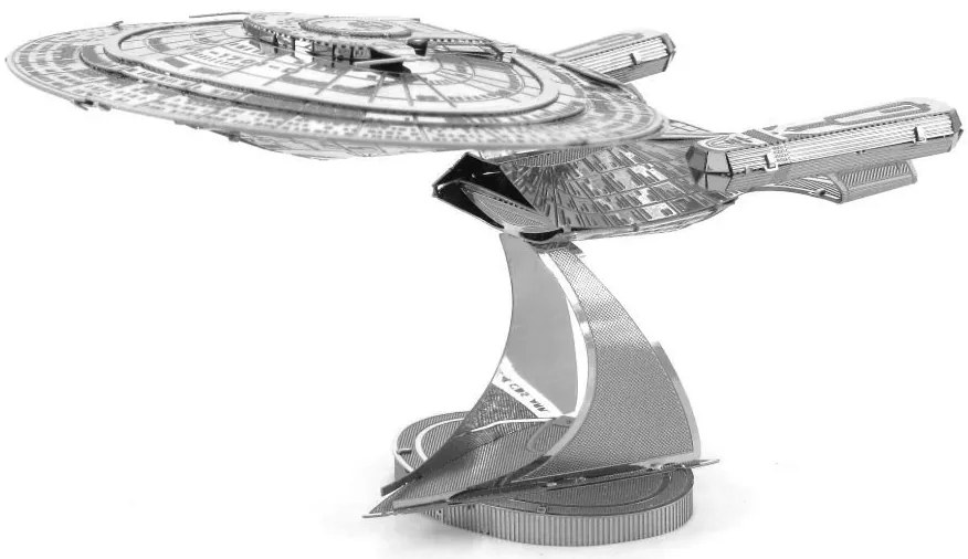3d puzzle metal earth st uss enterprice ncc-1701-d