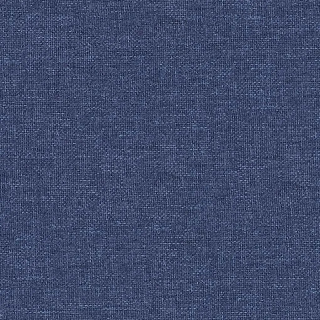 Houpací křeslo modré textil 341257