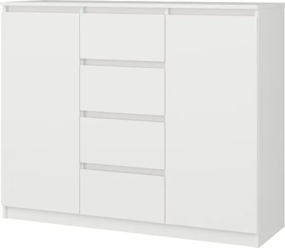 FALCO Komoda Malvína 2D4S 120 bílá