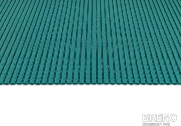 Breno Koupelnová pěnová předložka SOFTY-TEX 79850 zelená, šíře 65 cm, Zelená