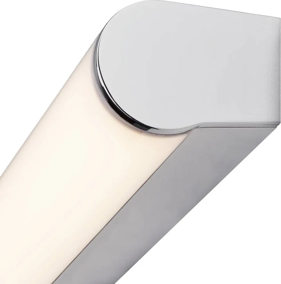 LA 1002191 VÝPRODEJ VZORKU MARYLIN, LED venkovní nástěnné nástavbové svítidlo, chrom, IP44, 3000K, 15W - BIG WHITE (SLV)