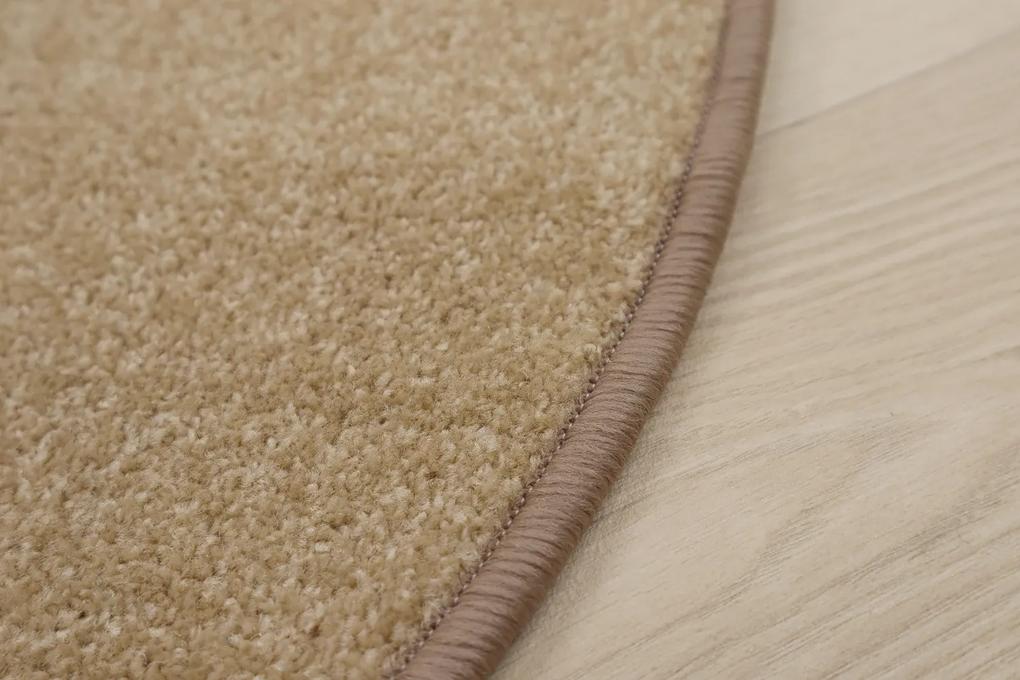 Vopi koberce Kusový koberec Eton béžový 70 kruh - 67x67 (průměr) kruh cm