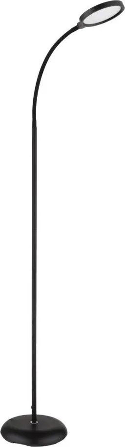 Globo 58503S - LED Stmívatelná dotyková stojací lampa KALDERON LED/8W/230V černá