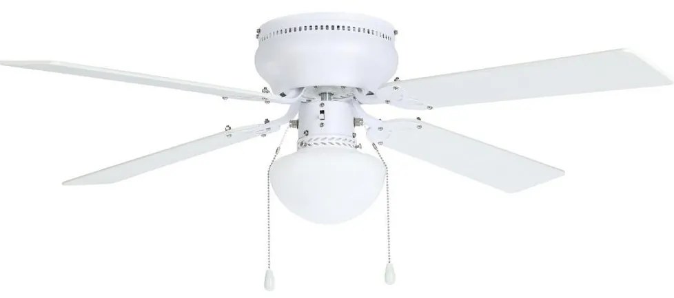 Eglo Eglo 35181 - Stropní ventilátor CAGLIARI 1xE27/60W/230V bílá EG35181