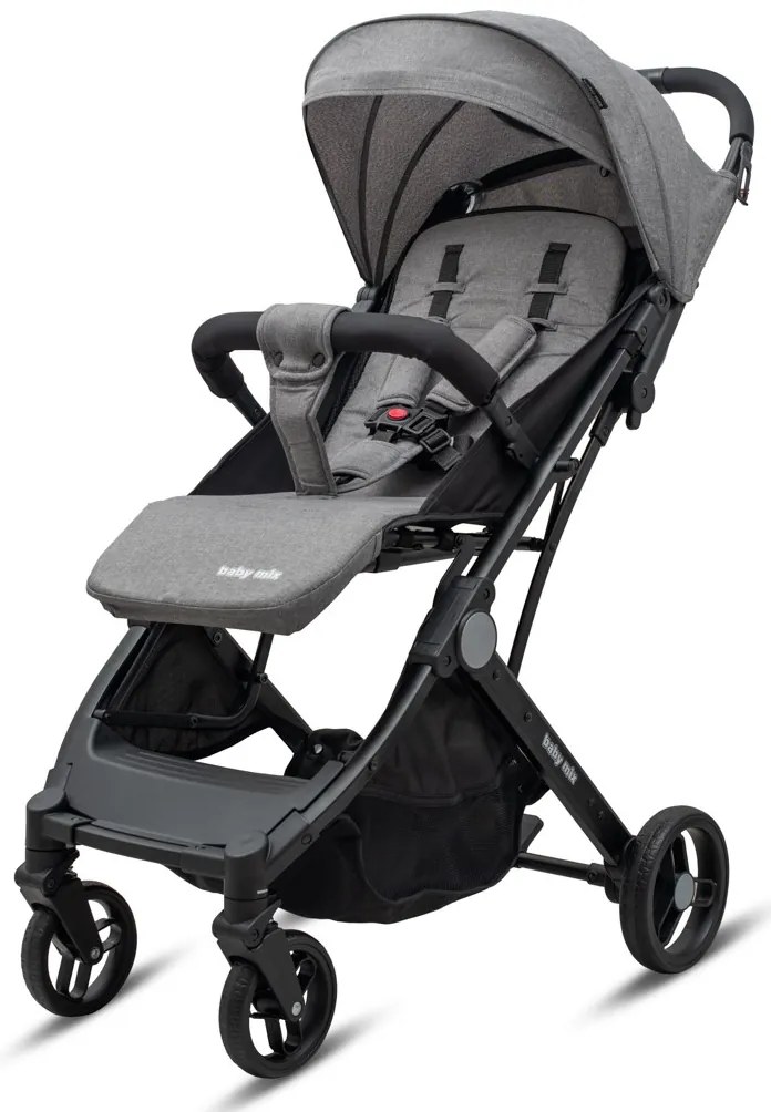 Sportovní kočárek Bimelo Baby Mix Ultra-light šedý 2025