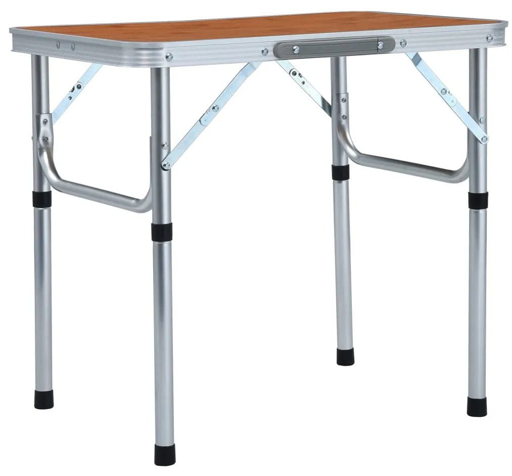 vidaXL Skládací kempingový stůl hliník 60 x 45 cm