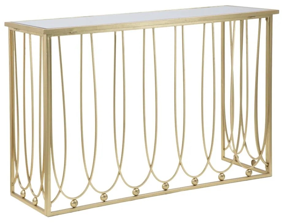 Konzolový stolek s železnou konstrukcí Mauro Ferretti Alesandra, 120 x 43 cm