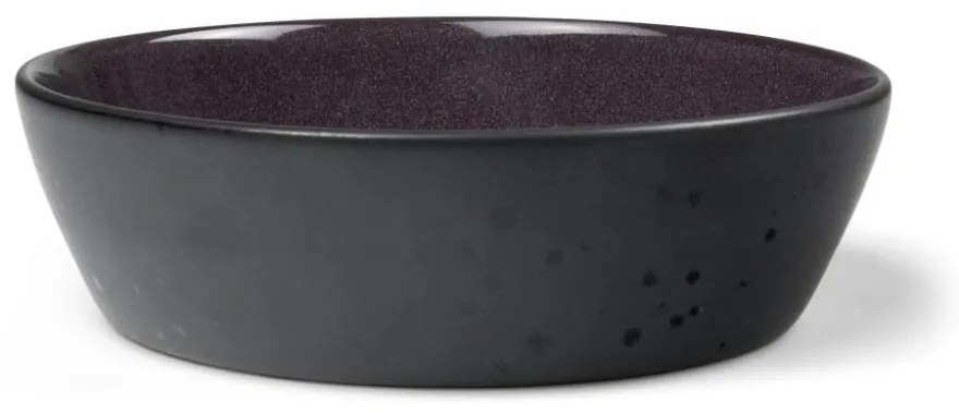 Černá/fialová miska z kameniny Gastro Black/Purple – Bitz