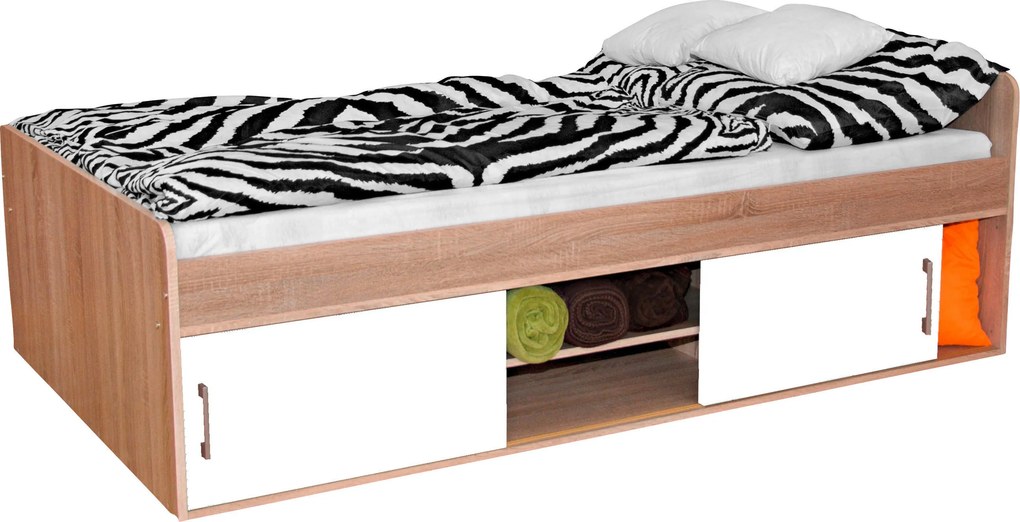 XXXLutz POSTEL 120/200 cm, Cantus - Dětské pokoje sestavy - 002698027202