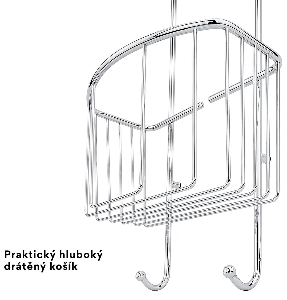 Nimco Závěsná police třípatrová chrom - TR 03-26