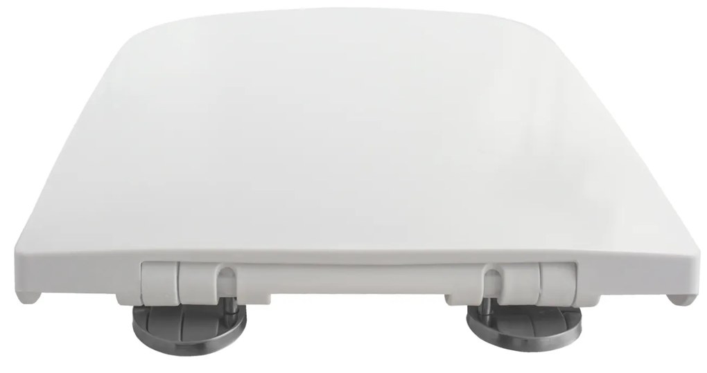 Gamma Viana, toaletní WC deska s pomalým zavíráním, duroplast, EasyClean, bílá lesklá, GMA-D6