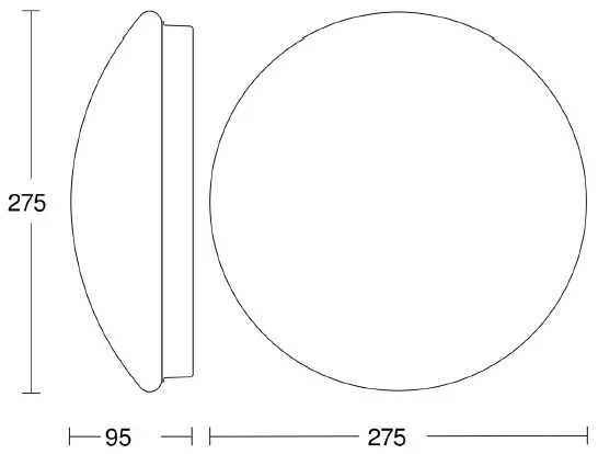 STEINEL 035105 - LED Koupelnové svítidlo se senzorem RS 16 LED/9,5W/230V IP44