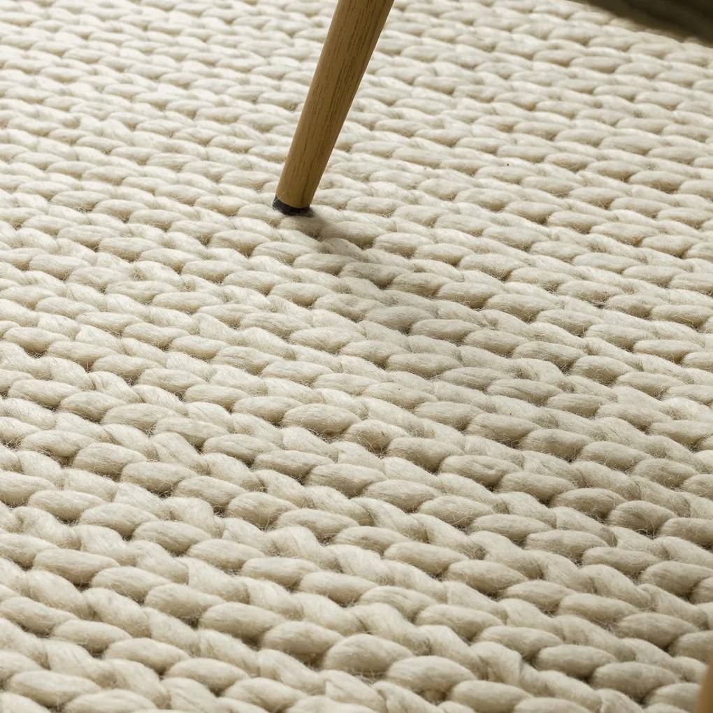 Dywany Łuszczów, Kusový koberec Tahar 99004B cream, 120x180, bílá, ložnice