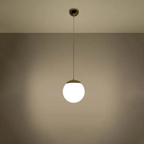 Závěsné svítidlo SOLLUX UGO 20 zlaté E27 1x60W bez žárovky SL.0715