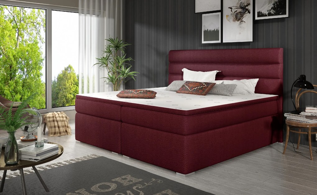 Boxspring Softy 140x200 Materiál / Dekor: Monolith 77