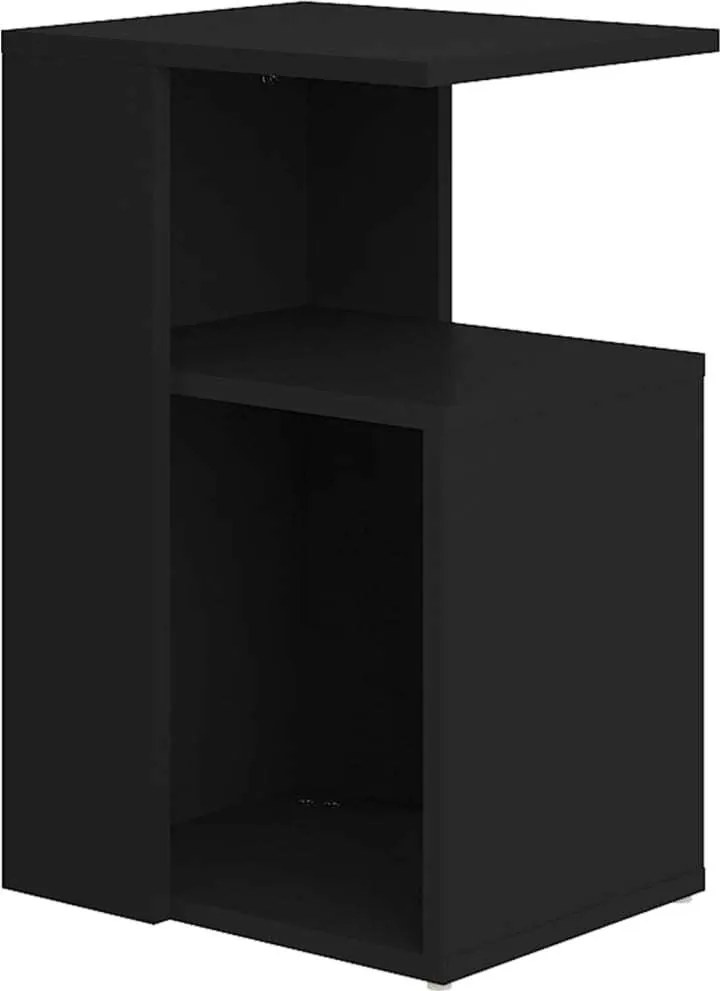 vidaXL Odkládací stolek 36 x 30 x 56 cm dřevotříska [802994] Barva: šedá sonoma