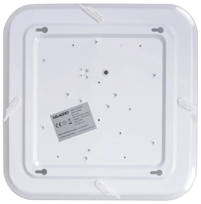 Stropní LED svítidlo Palermo, 1x LED 33w, 3000-6000k, w, s ovladačem