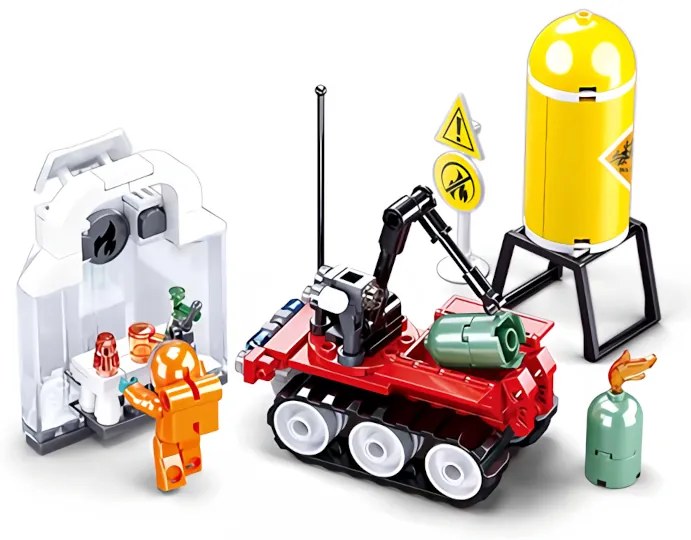 Sluban Hasiči M38-B0963 Dálkově ovládaný robot